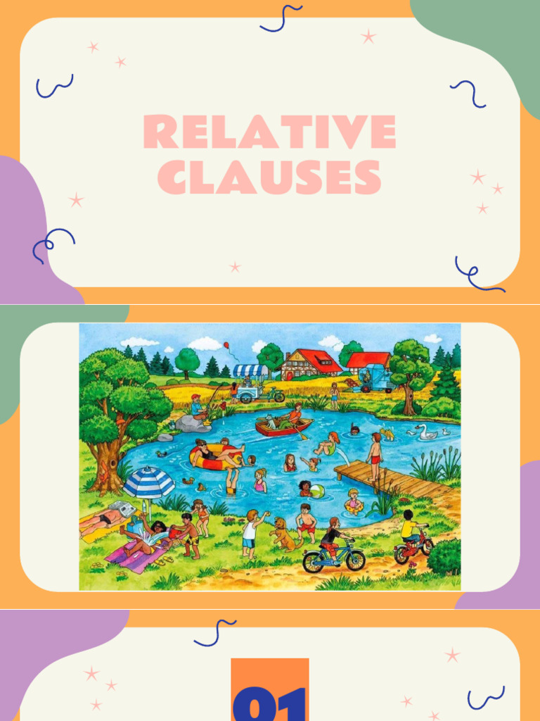 (Slides) Unit 5 - 6 - Relative Clauses | PDF | Pronoun | Adverb