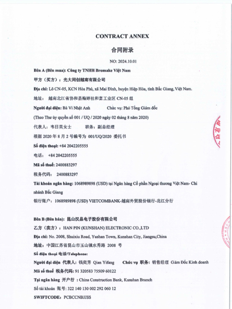 Han Pin Phu Luc | PDF