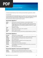 Aqa Science Gcse Command Words | PDF | Question | Knowledge