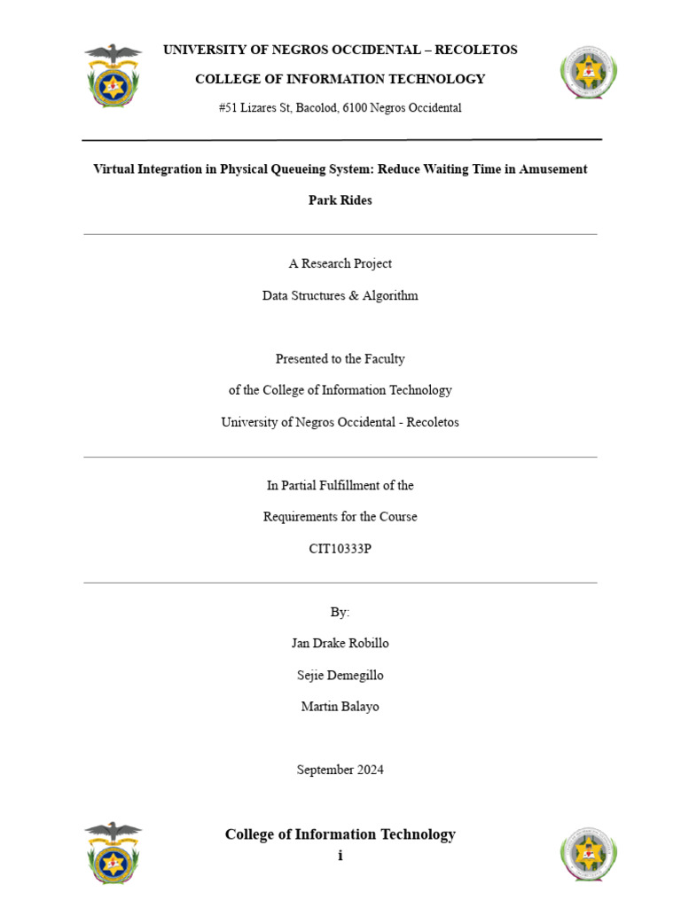 Virtual Integration in Physical Queueing System: Reduce Waiting Time in ...
