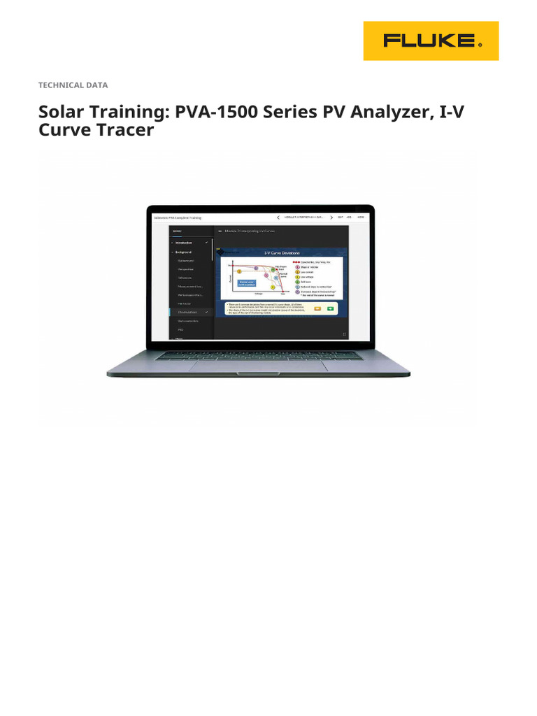 PVA-1500 Series Training Overview | PDF | Photovoltaics | Photovoltaic ...