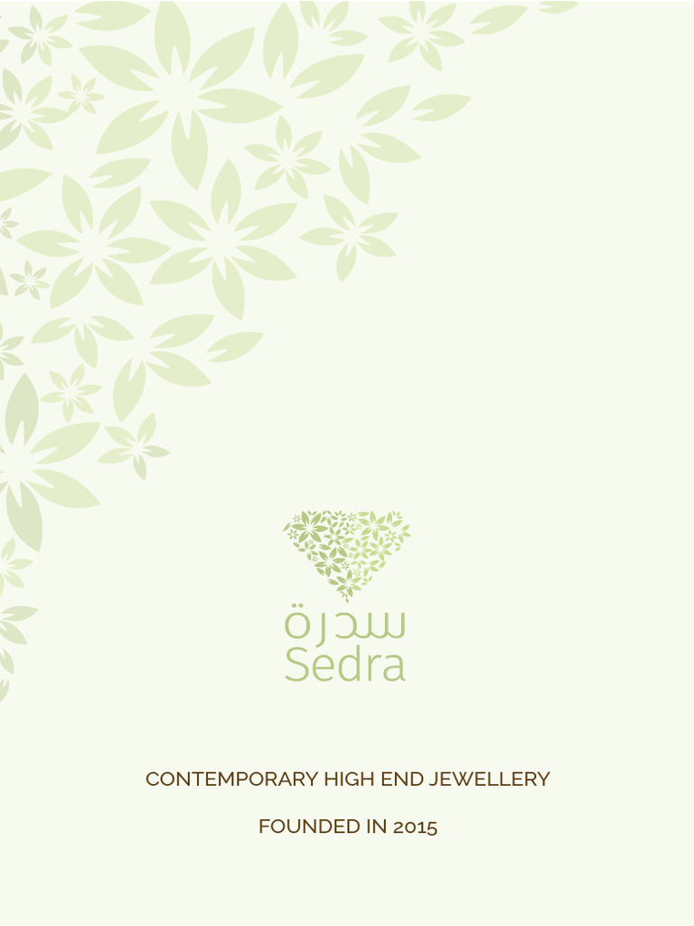 Sedra Press Release Kit Salma E | PDF | Jewellery | Cultural Trends
