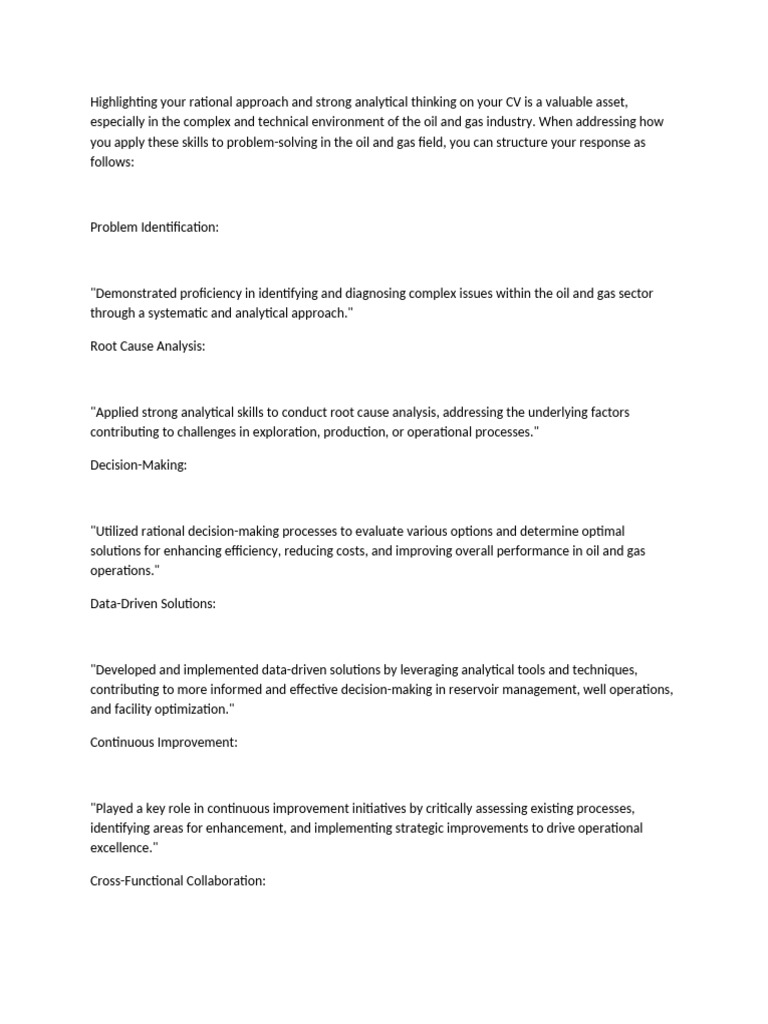 Strong Analytical Thinking | PDF | Decision Making | Risk