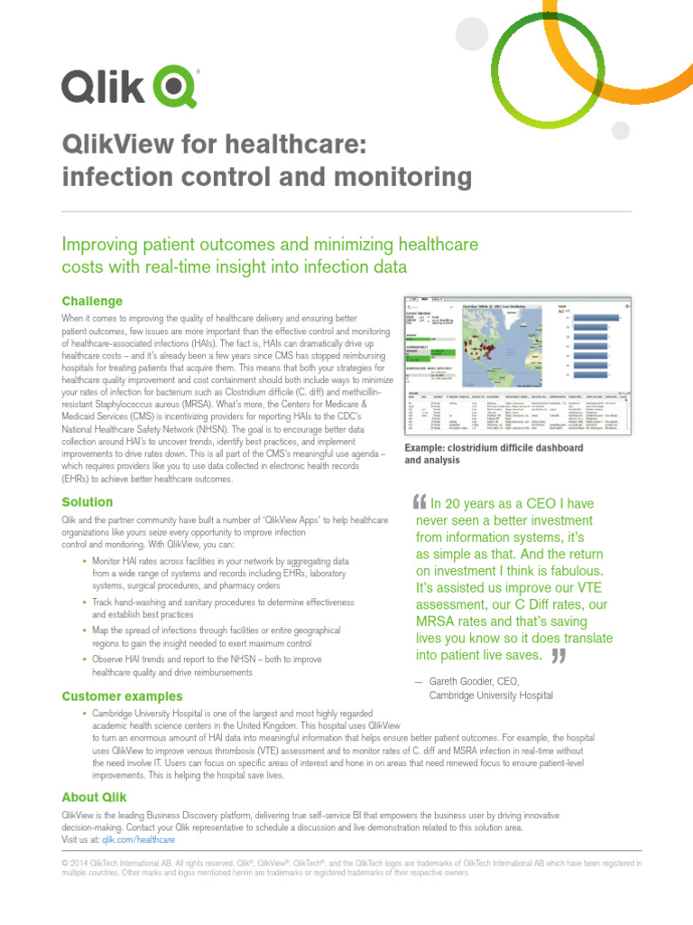 DS Healthcare Infection Control Monitoring en | PDF | Electronic Health ...