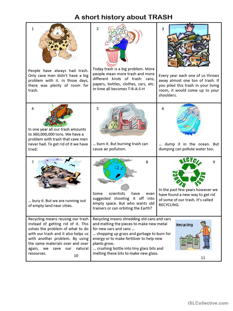 The Evolution of Trash and Recycling | PDF | Waste | Recycling