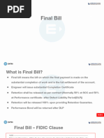 Final Bill and COP Overview | PDF | Business Law | Private Law