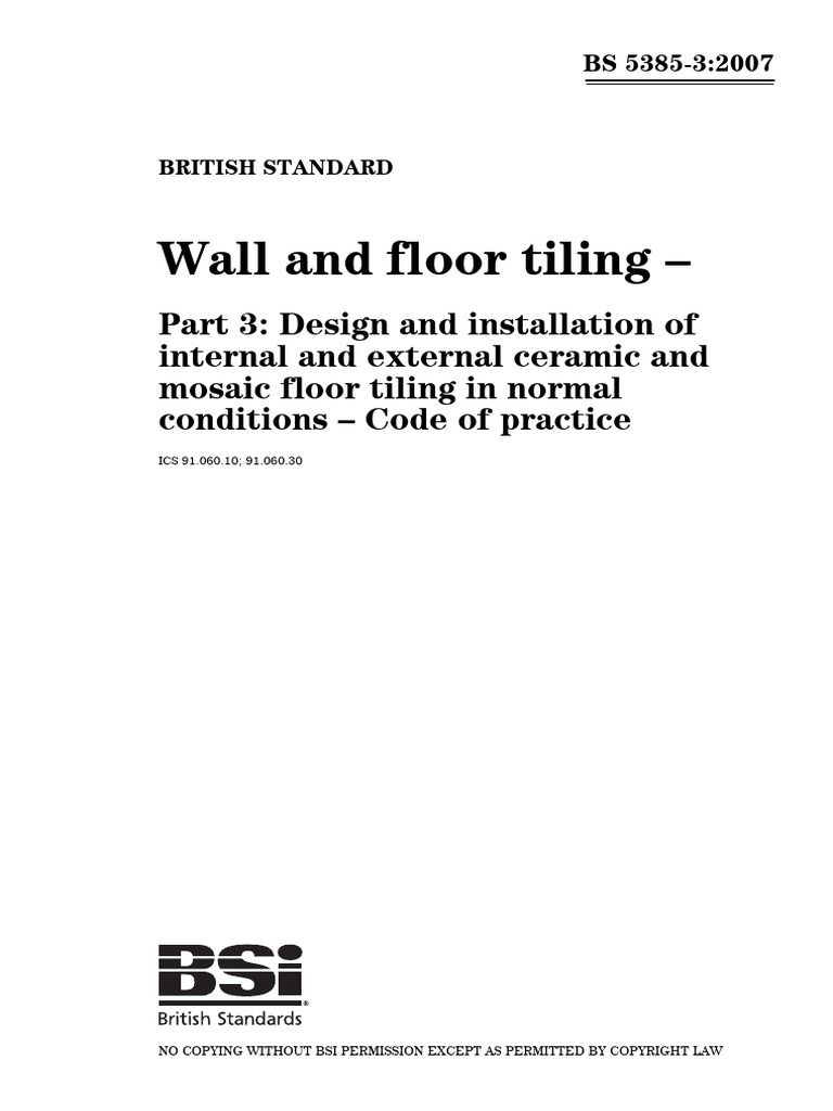 BS 5385 Part3 r2007 | PDF | Concrete | Construction Aggregate