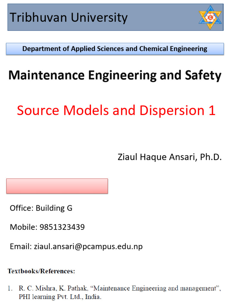 Safety-Source Models 1 | PDF | Fluid Dynamics | Liquids