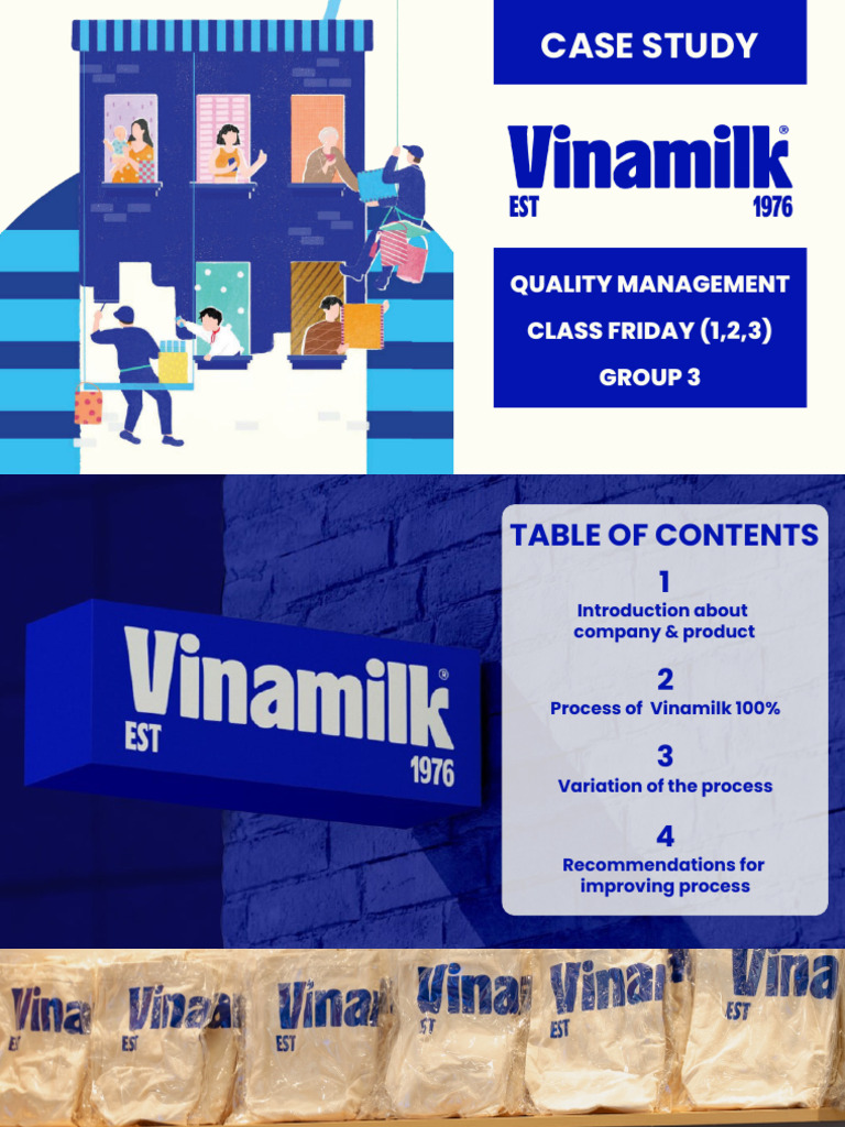 Case Study: Quality Management CLASS FRIDAY (1,2,3) Group 3 | PDF | Milk