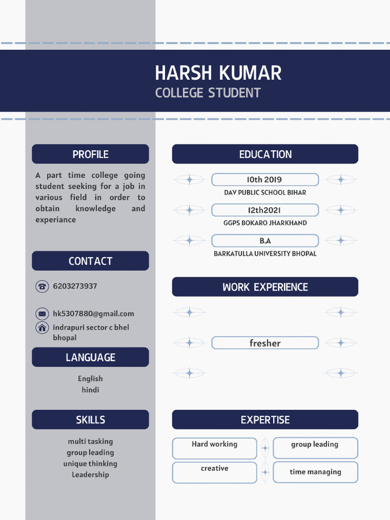 Harsh Resume | PDF