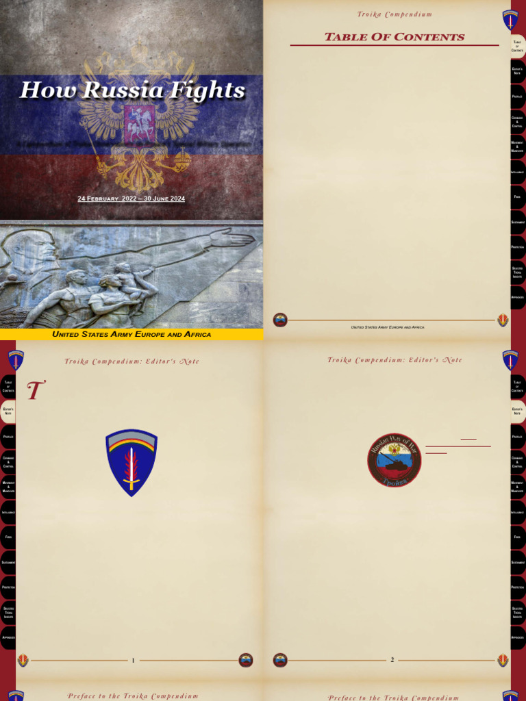 How Russia Fights A Compendium of Troika Observations On Russia S ...