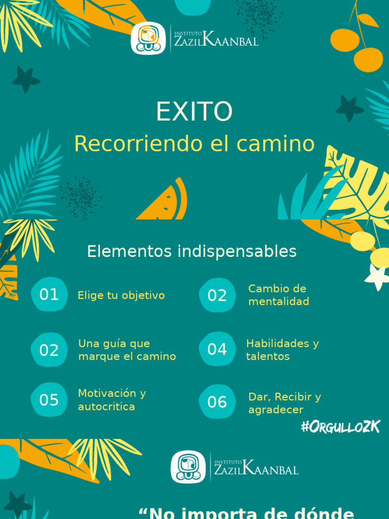 Guía para Alcanzar el Éxito Personal | PDF