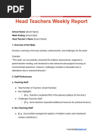School Prefect Application Form | PDF | Leadership