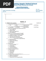 Class9 IT Question Paper | PDF | Computing