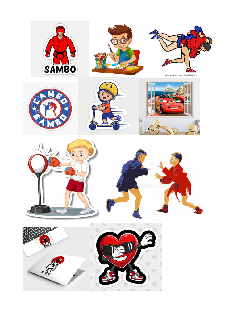 Stickers For Boys | PDF