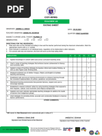 ESAT TEMPLATE 2025 2026 For CNHS Only | PDF | Learning | Goal