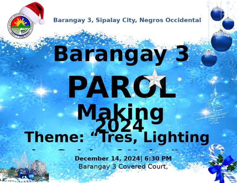 Tarp Papel Parol Making 2024 | PDF
