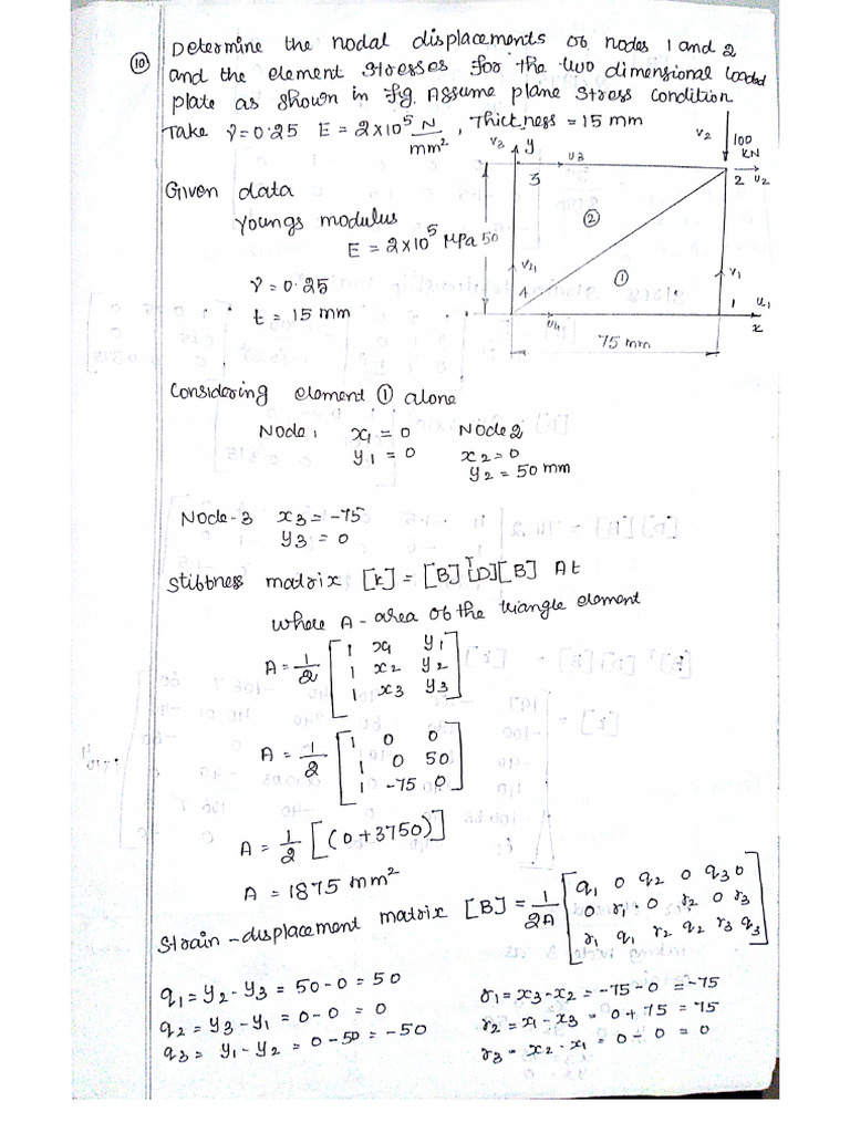 3.6 Problems With Two CST Elements | PDF
