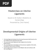 Ligaments of The Female Reproductive Tract - TeachMeAnatomy | PDF ...