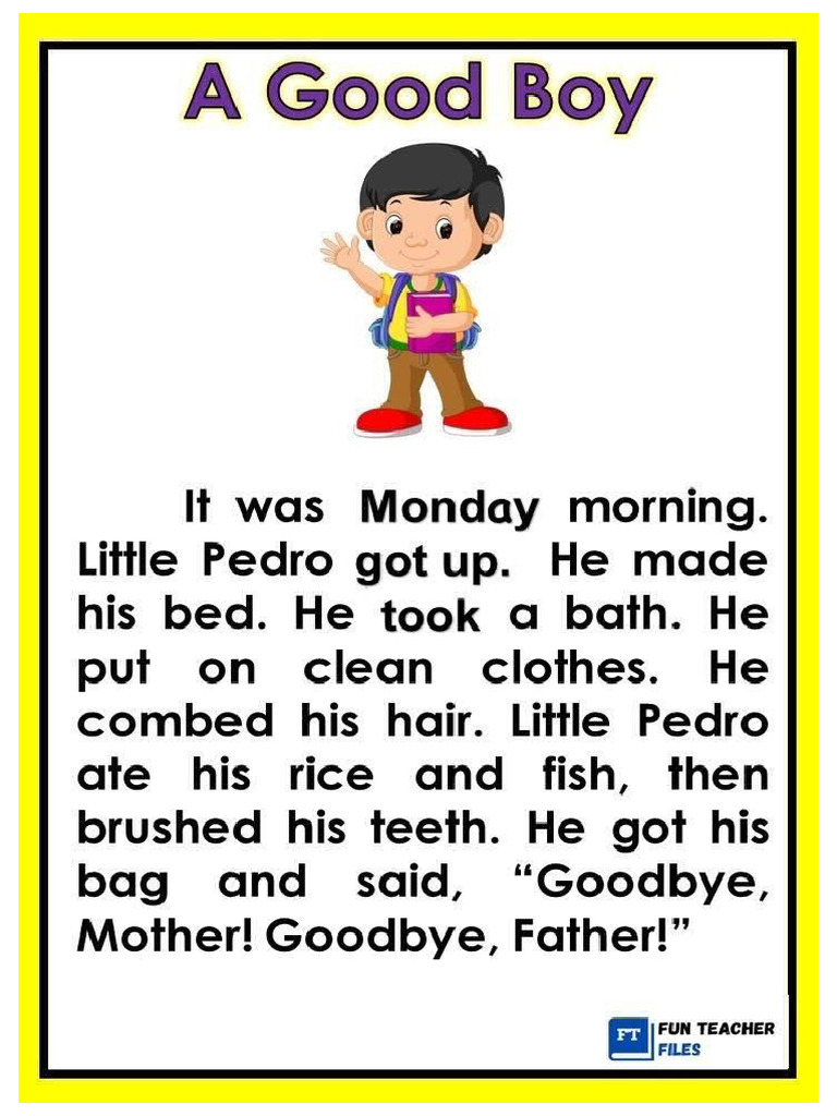 English Reading Materials FTF | PDF