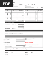 Daily Takings Sheet Template | PDF | Float (Money Supply) | Money