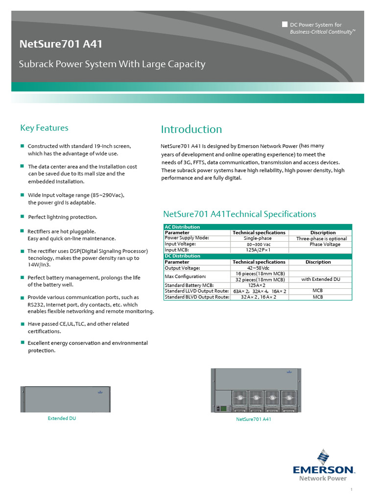 Subrack Power System Overview | PDF | Rectifier | Power Supply