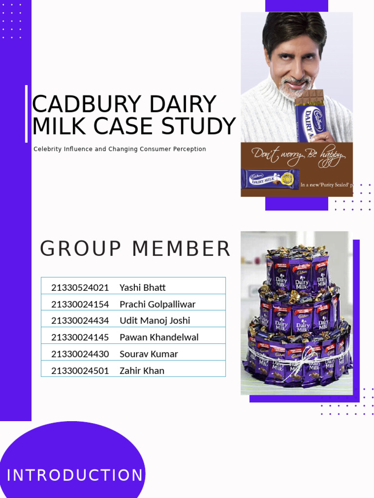 Cadbury Dairy Milk: Consumer Perception Shift | PDF | Brand | Pricing