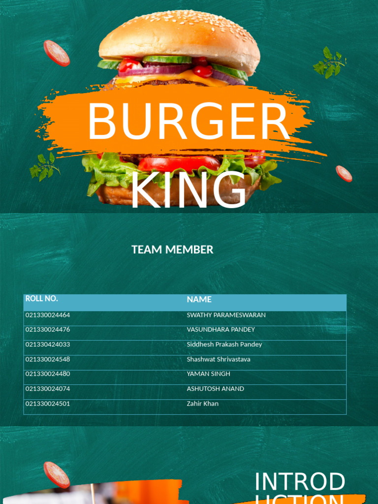 ESM Burger King (Group1) | PDF | Enterprise Resource Planning | Supply ...