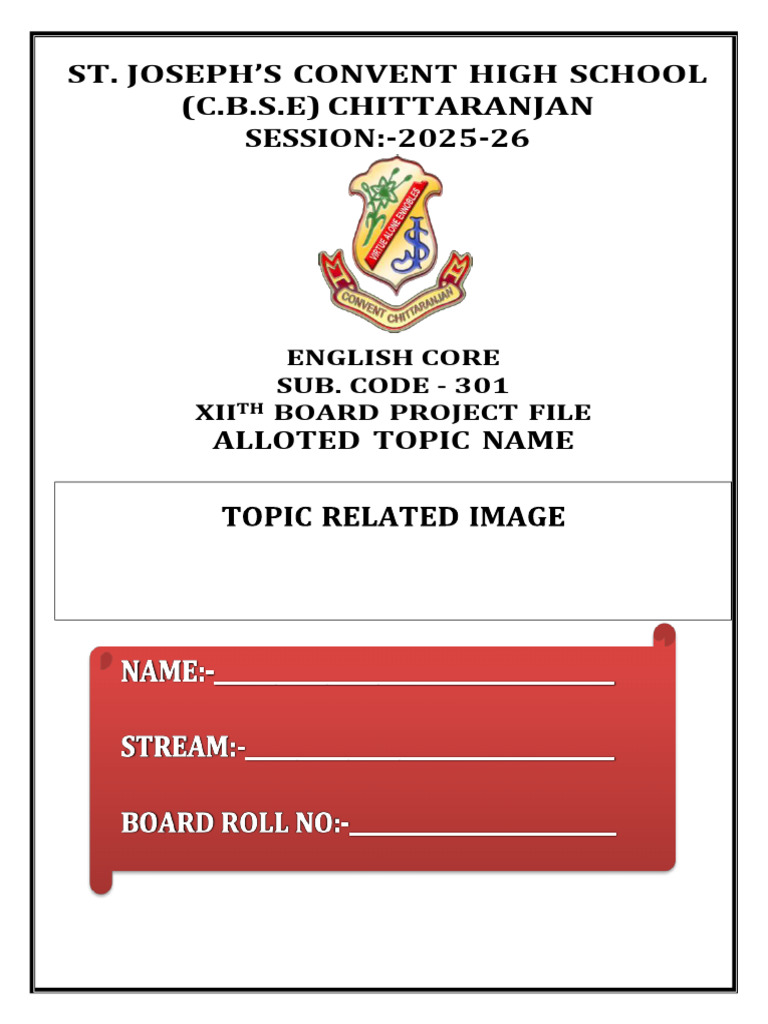 School Project Certificate Template | PDF