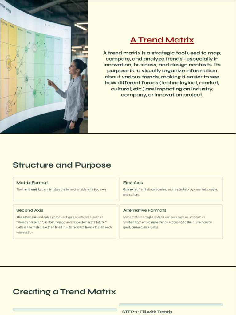 A Trend Matrix | PDF
