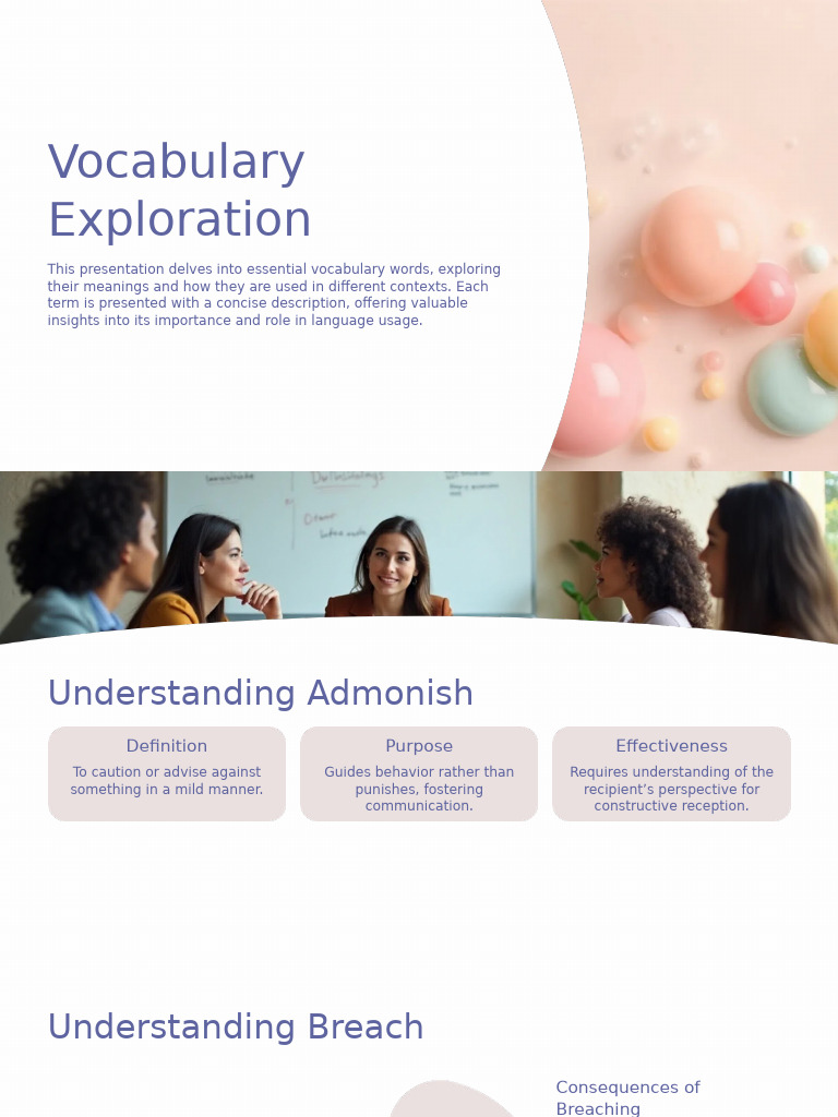 Vocabulary Exploration | PDF | Psychological Resilience | Risk