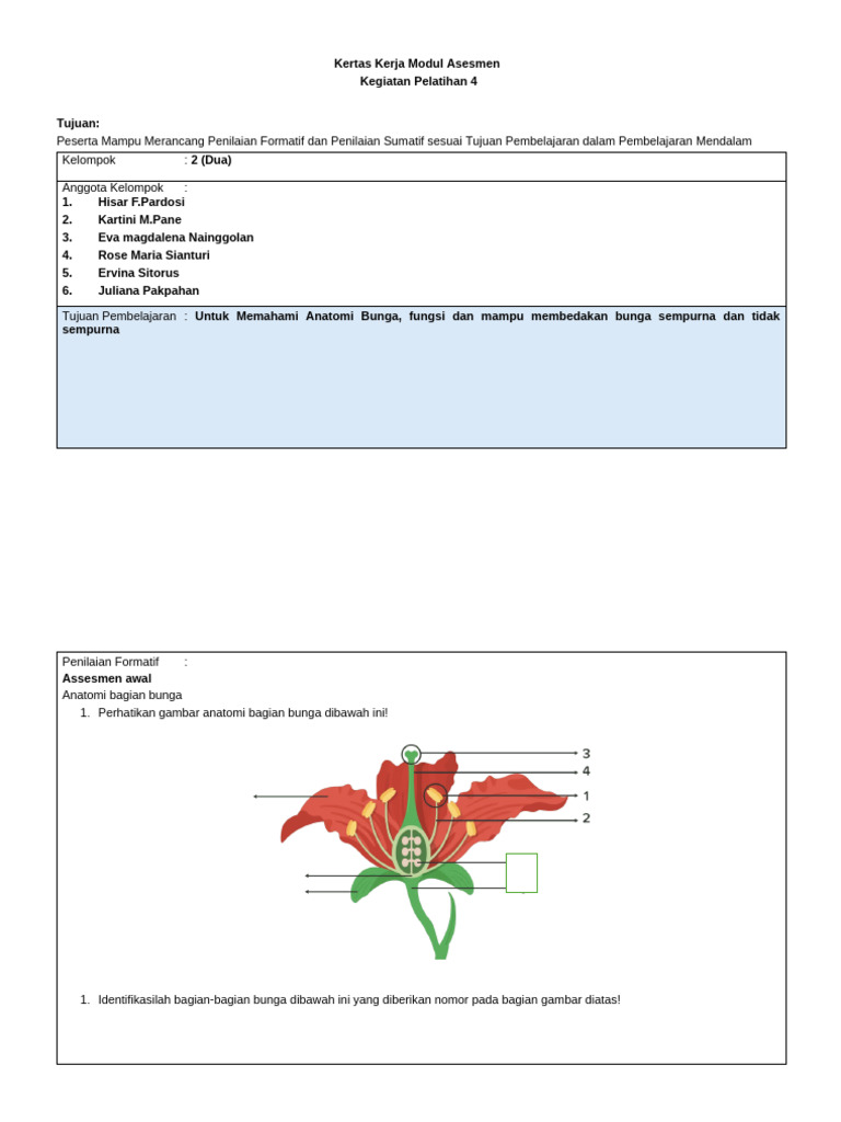 LK Modul 4 KP4 Asesmen PM | PDF