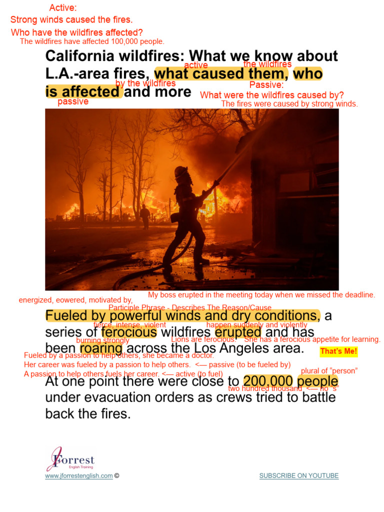 California Wildfires: Causes and Impact | PDF | Wildfire | Natural Hazards