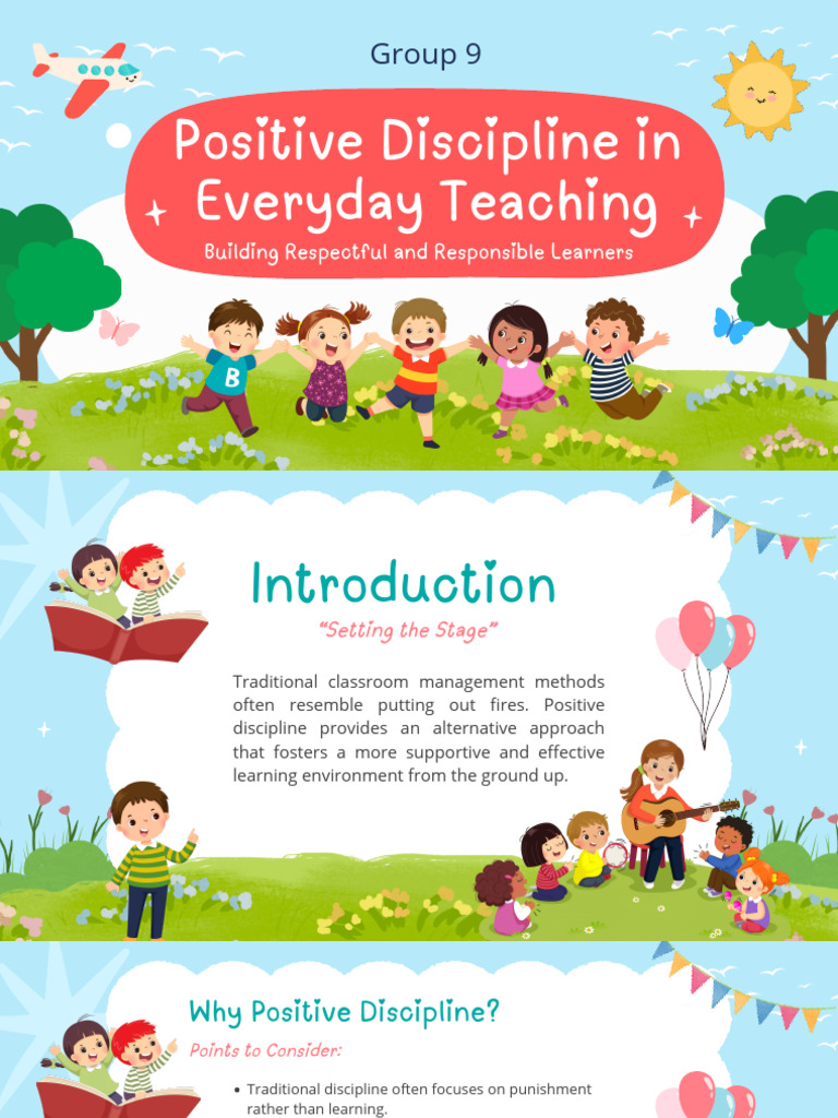 Positive Discipline in Everyday Teaching | PDF | Teachers | Learning