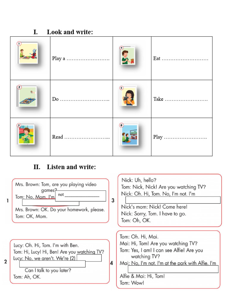 Unit 4 Lesson 1 | PDF