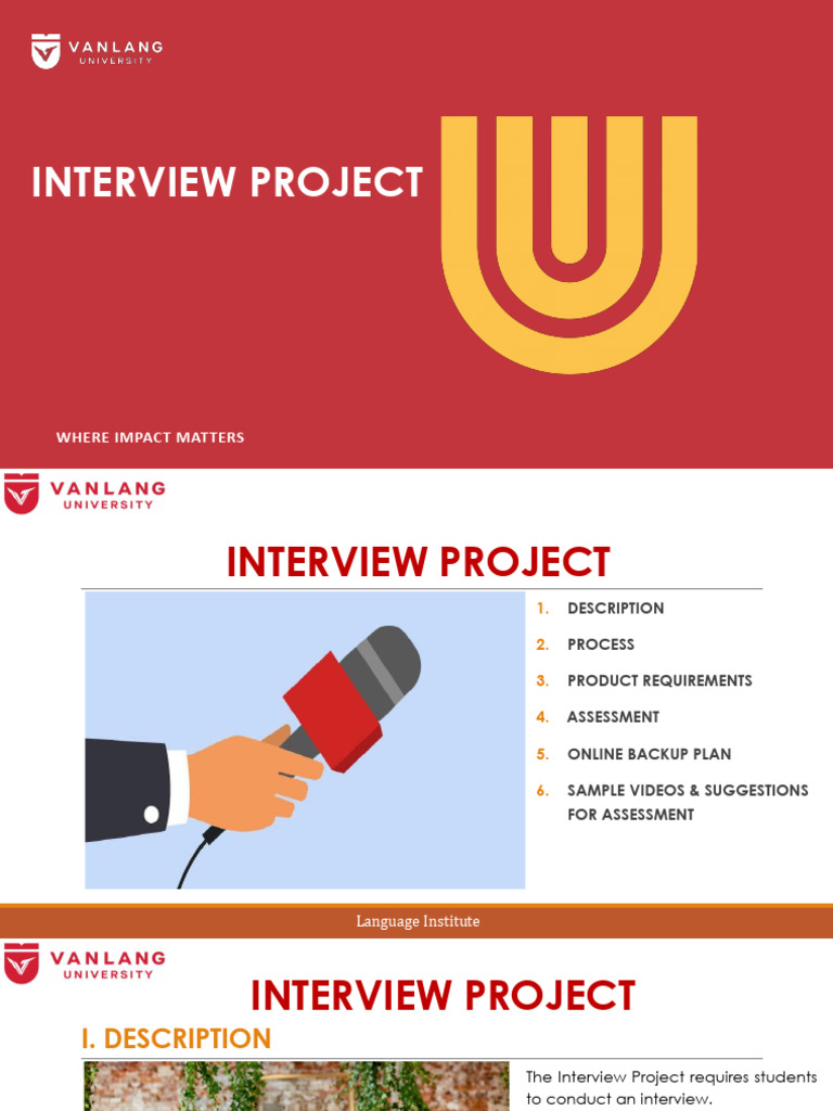 AV3 - PBA - Interview Project | PDF