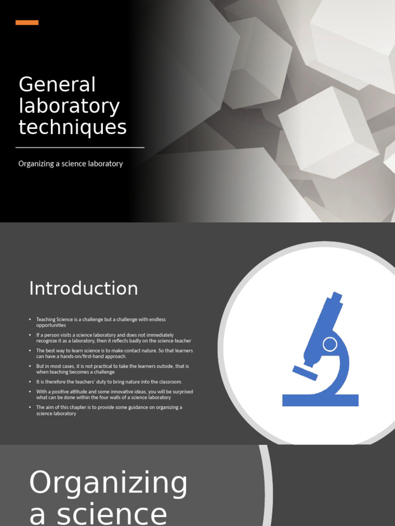 UNIT 4 General Laboratory Techniques - PPTX Part 1 | PDF | Learning ...