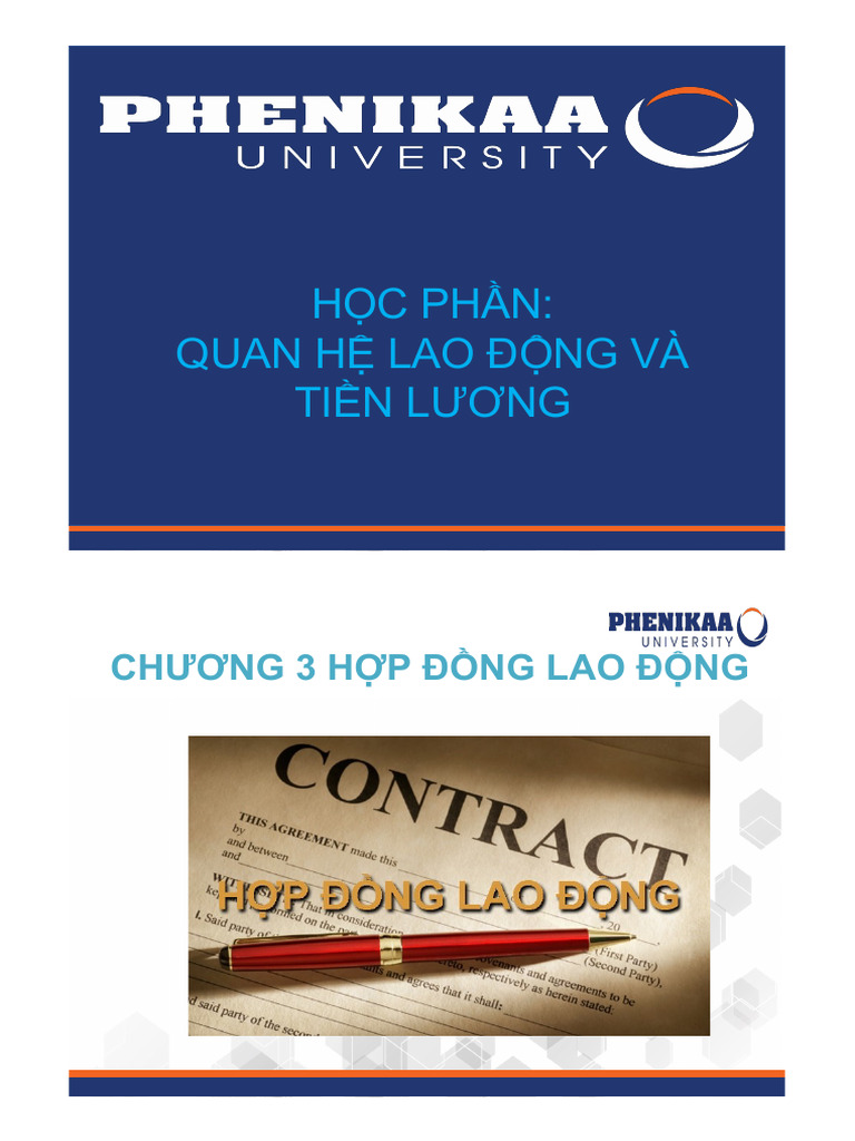 Chương 3 H P Đ NG Lao Đ NG | PDF