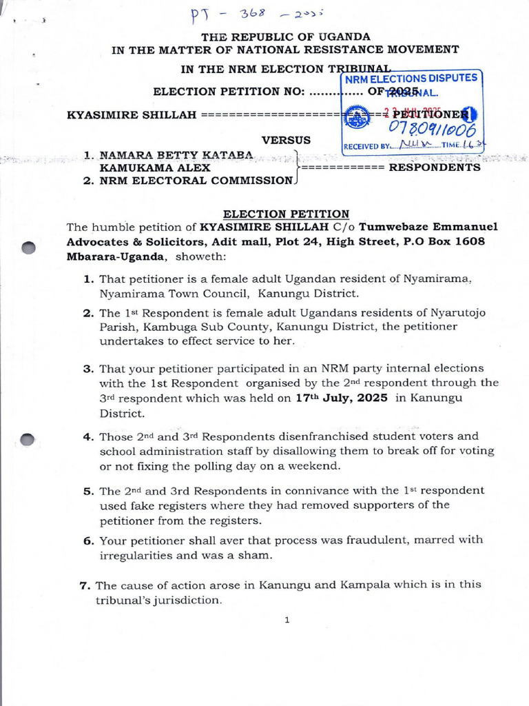 Election Petition | PDF
