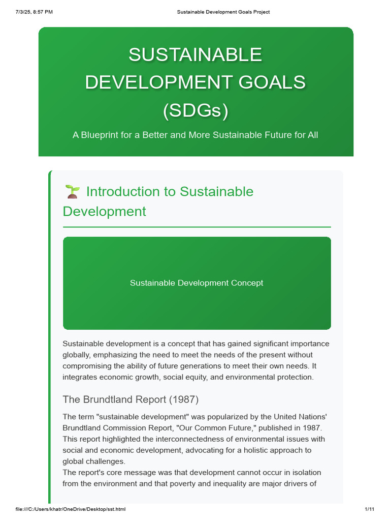 Class 10 SST on Sustainable Development | PDF | Sustainability ...
