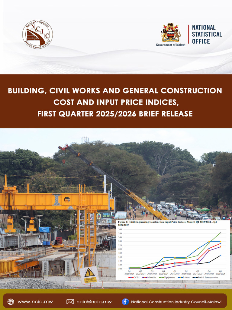 Cost Indices 2025 2026 Q1 | PDF | Concrete | Inflation