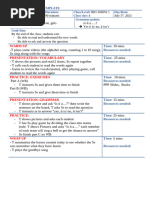 PPP Lesson Plan Template | PDF