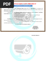 Electrician Experience Certificate Template | PDF