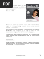 Cambridge B1 Reading Practice Tests | PDF | Potato