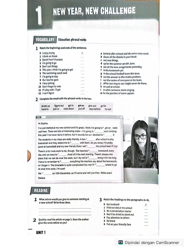 Jevan Workbook Unit 1 | PDF