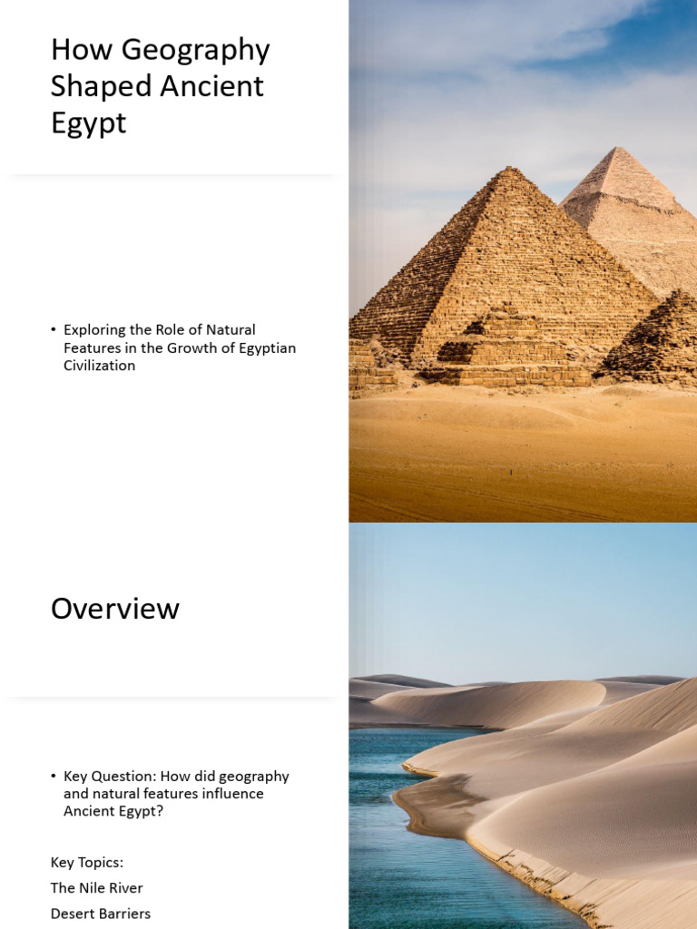 Geography's Role in Ancient Egypt's Success | PDF