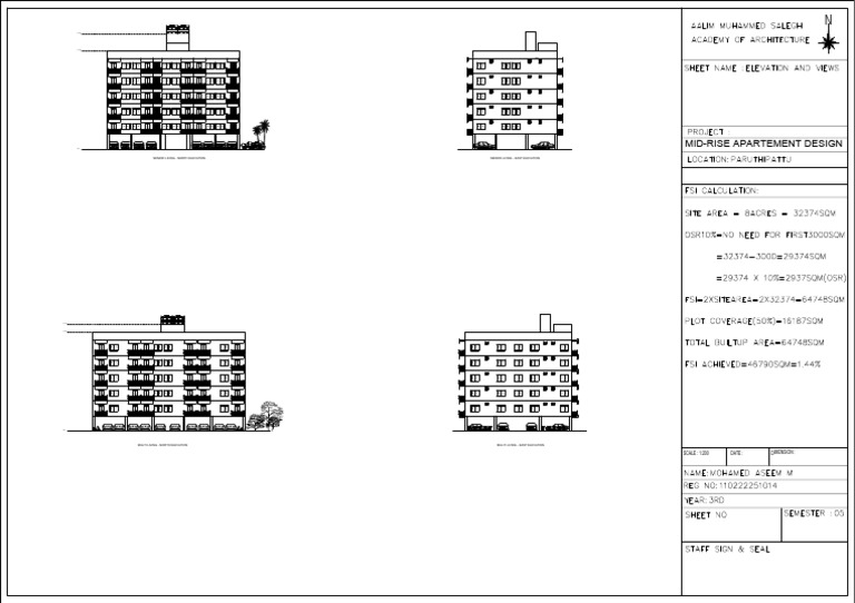 Elevation Sheet 1 | PDF