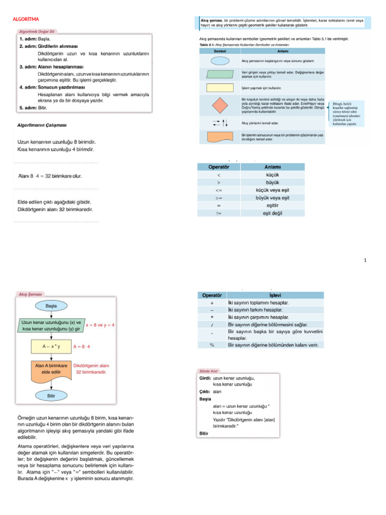 ALGORİTMA | PDF