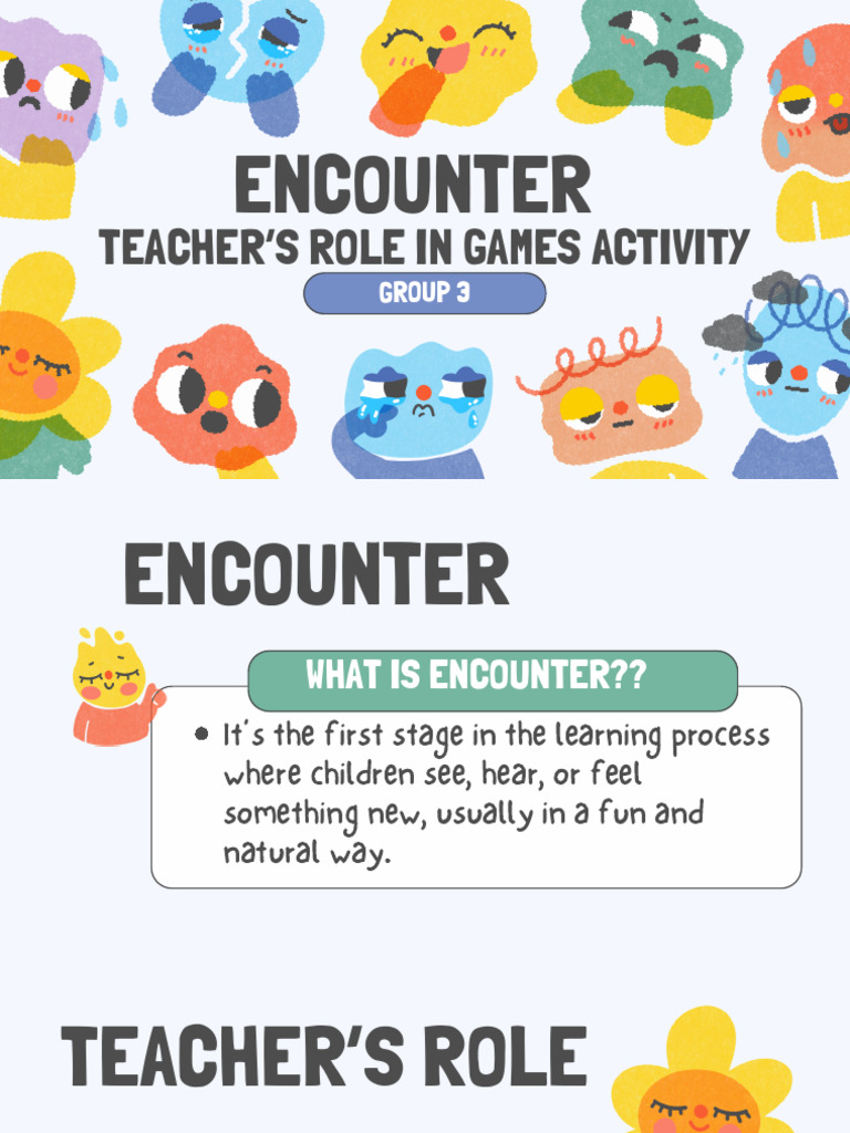 Encounter Group 3 | PDF