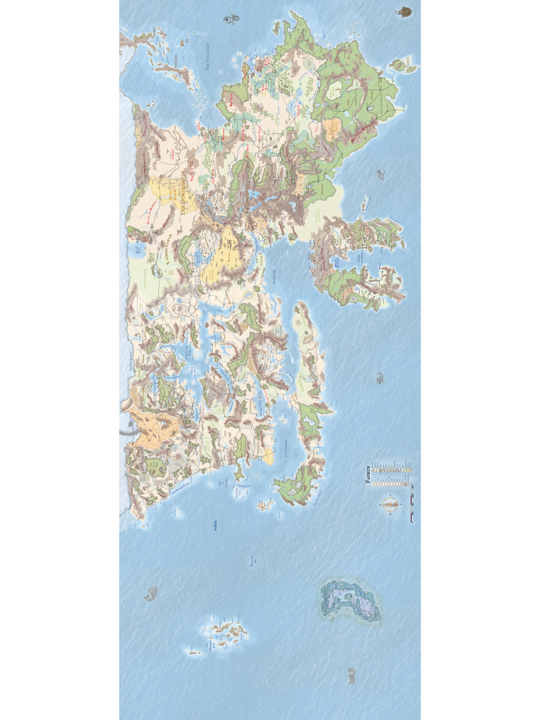 Thoril World Map | PDF
